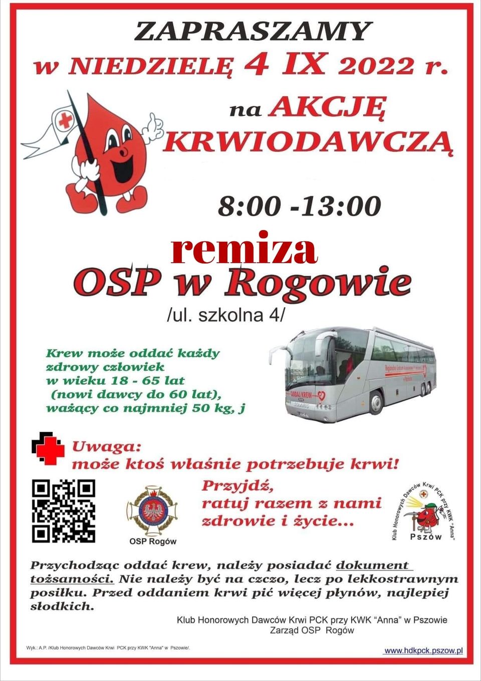 Akcje - plakaty 02-04.09.2022 / RCKiK Racibórz